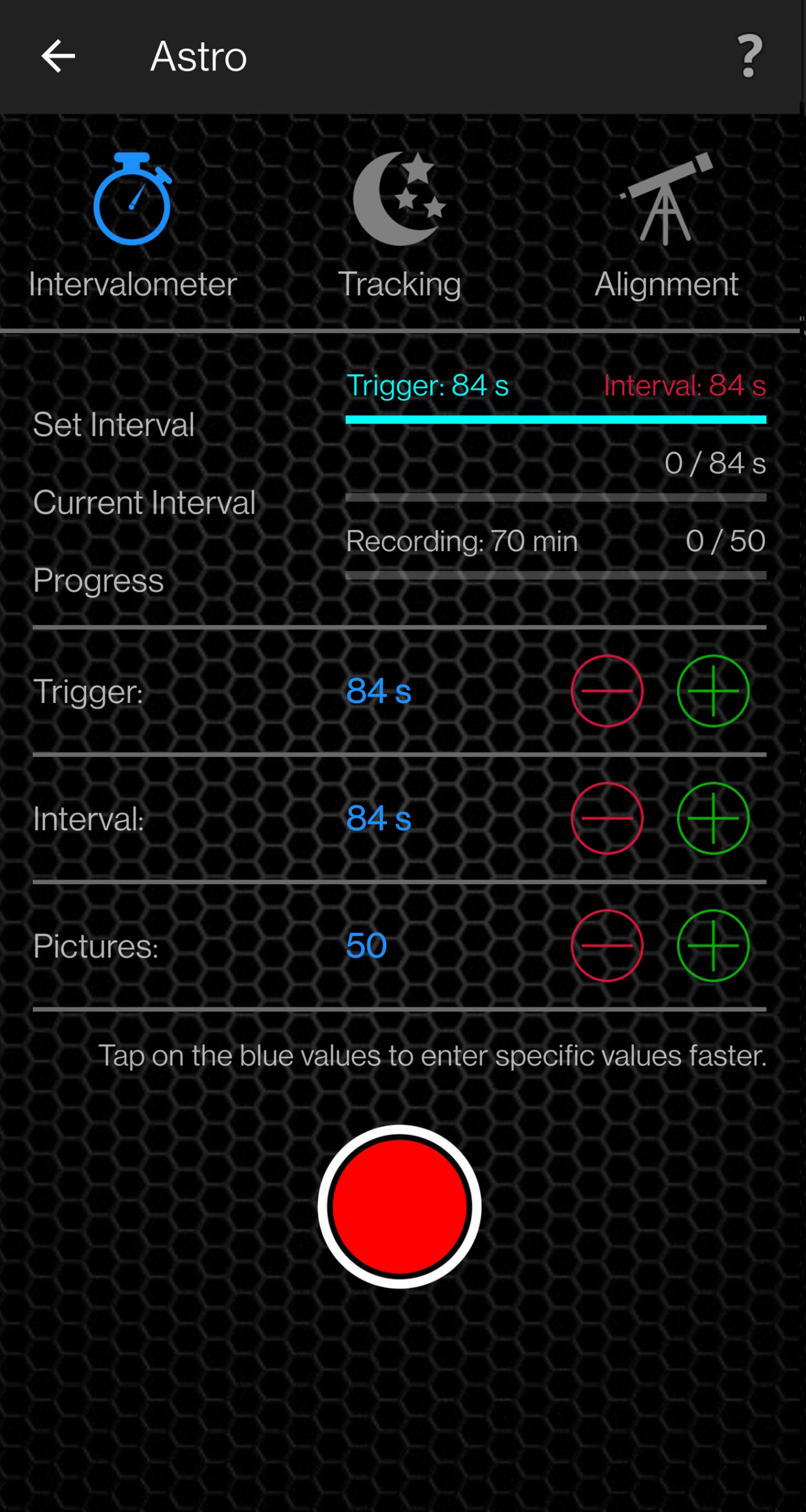 Astro-Tracking - Black Forest Motion