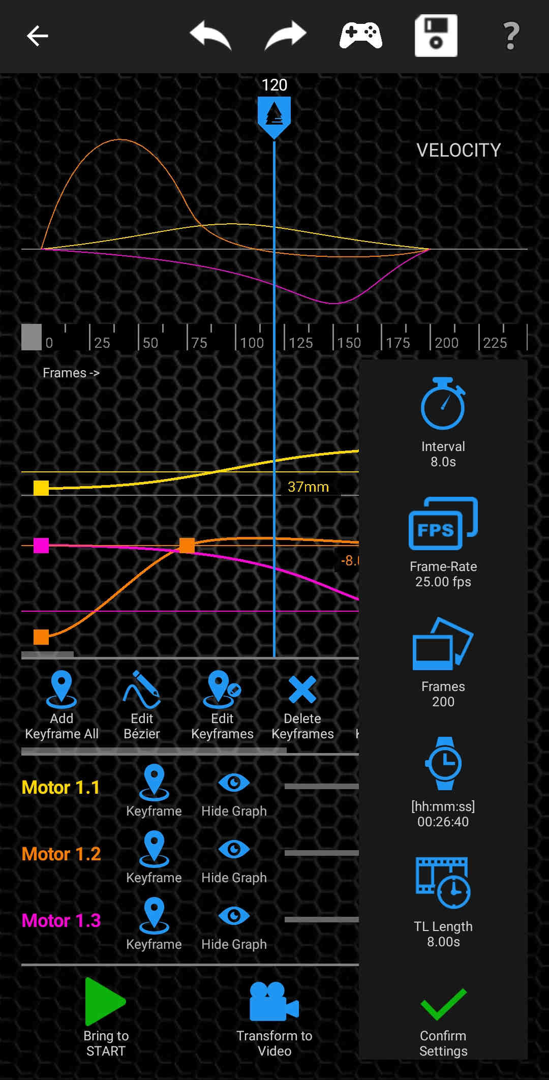 PINE Motion App - Black Forest Motion