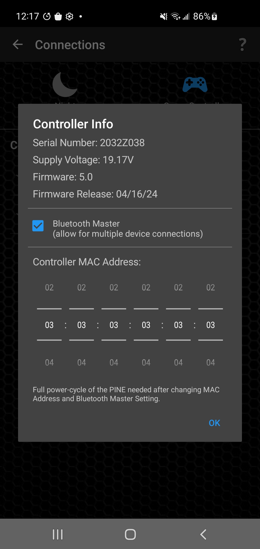 Connect 2 PINE II Controller - Black Forest Motion